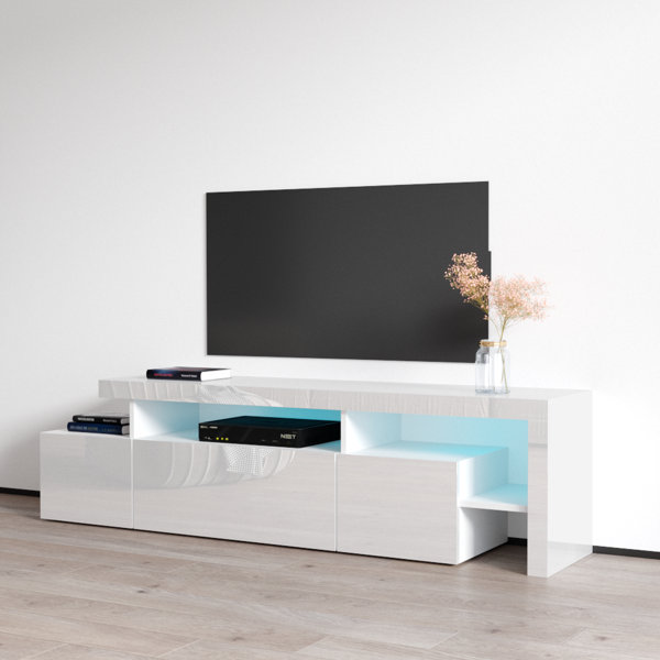 Orren Ellis Edana TV Stand for TVs up to 78" & Reviews | Wayfair